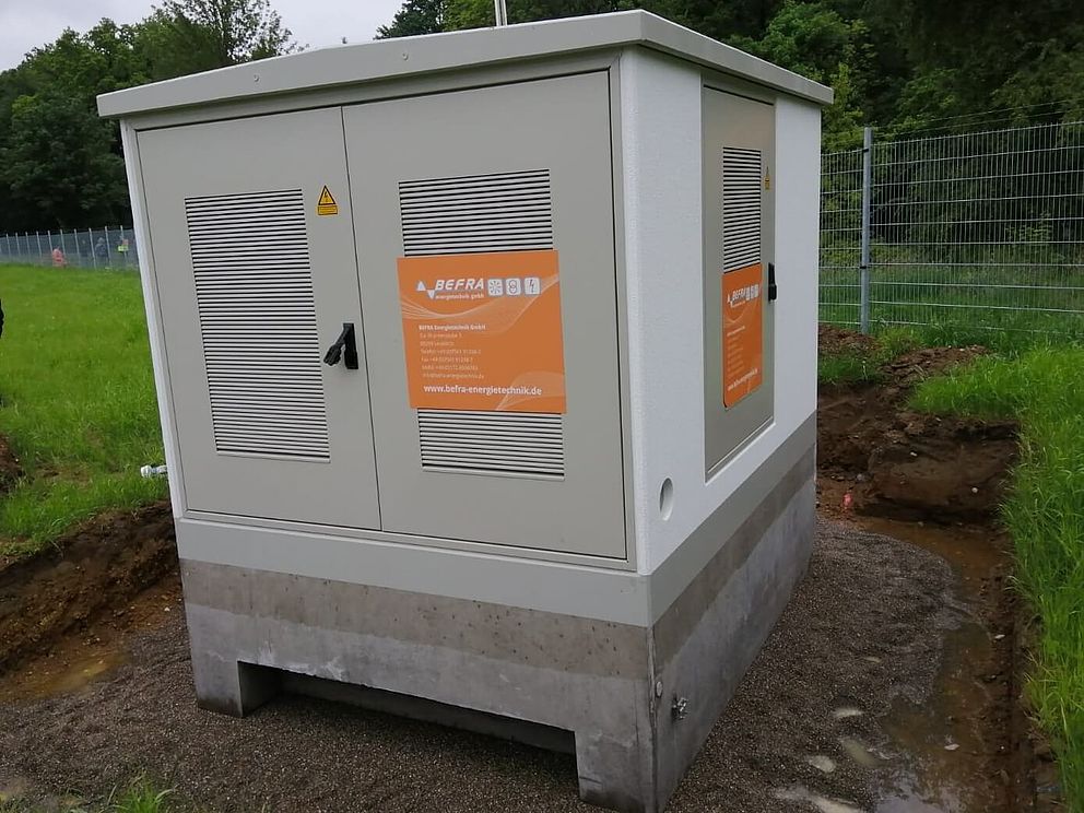 Referenzen Trafostationen, Schaltstationen, mobile Trafos | Befra ...