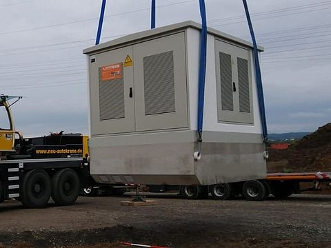 Referenzen Trafostationen, Schaltstationen, mobile Trafos | Befra ...